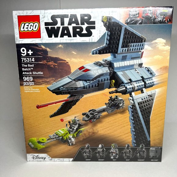 Lego | Other | Retired Lego Star Wars The Bad Batch Shuttle 7534 New In ...